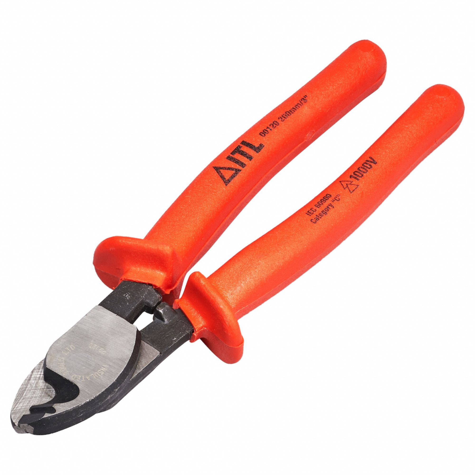 ITL, Shear, 8 in Overall Lg, Cable Cutter - 19MU94|00120 - Grainger