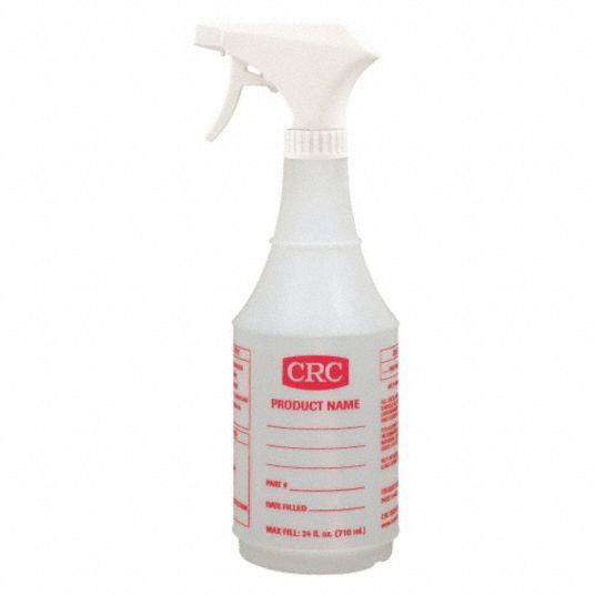 CRC, 24 oz Container Capacity, Mist/Stream, Trigger Spray Bottle ...