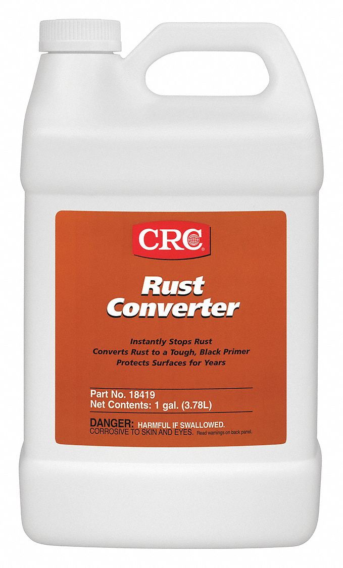 CRC Rust Converter: White, 1 gal Container Size - 19MY73|18419 - Grainger