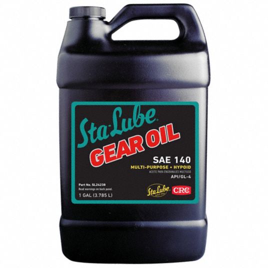 STA LUBE, 1 gal Container Size, Bottle, Multi-Purpose Gear Oil - 19MZ55 ...