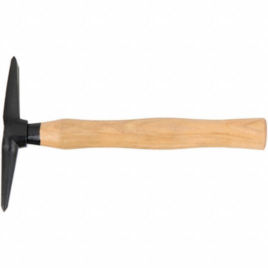 12 in Overall Lg, Wood Handle, Chipping Hammer - 19N779|19N779 - Grainger