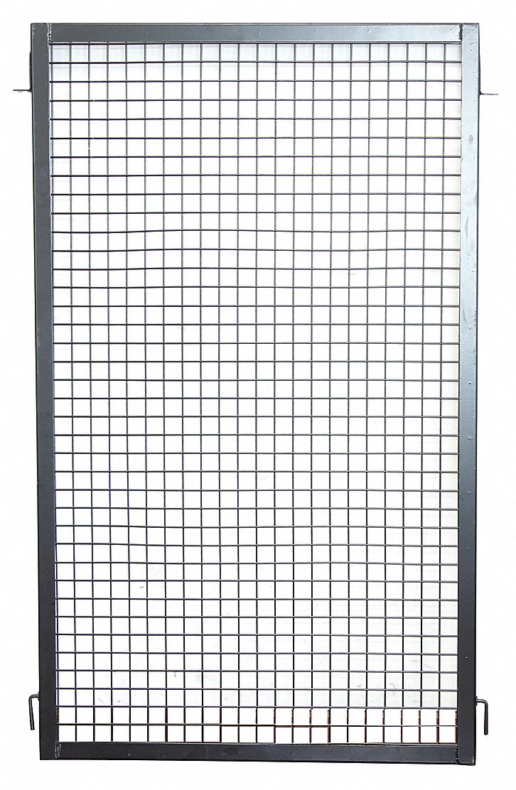 60 in x 27 in, (2) Safety Nuts, Wire Partition Panel - 19N873|19N873 ...