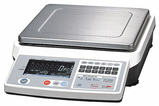 A&D WEIGHING, 100 lb, 0.01 lb, Compact Bench Scale - 19ND45|FC-50KI ...