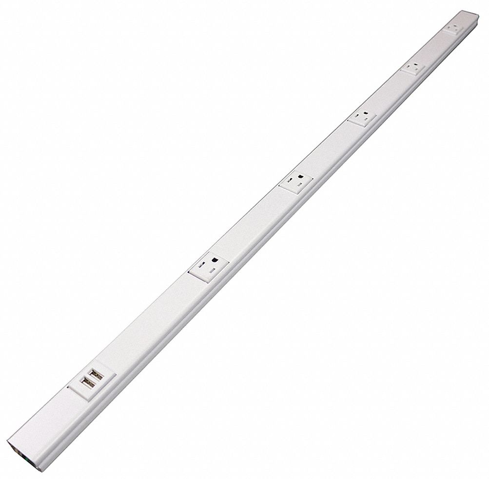 1 Circuits, 5 Outlets, Prewired Raceway - 19NH67|V20GB306TRUSB - Grainger