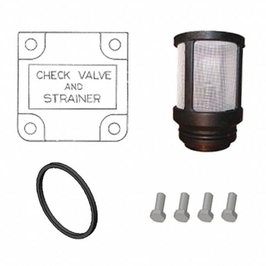 FILL-RITE, For Use With FR300 Series Pumps, Check Valve Kit - 19NK46 ...