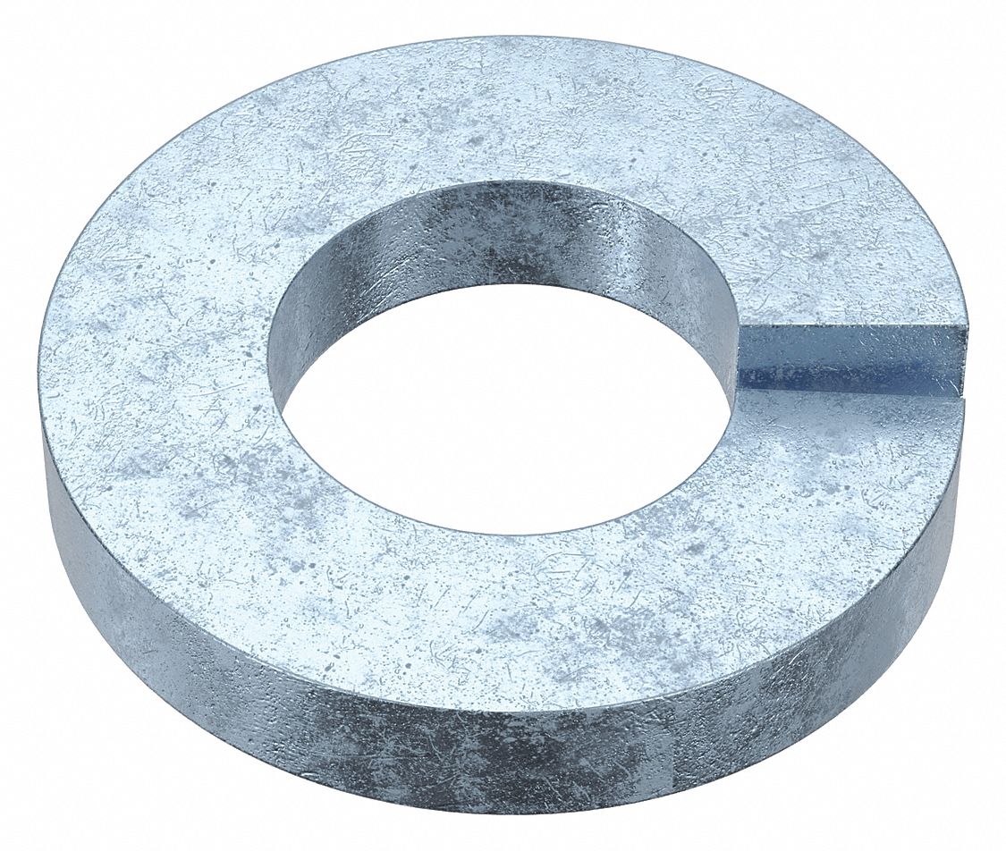 Case Hardened, Zinc Plated, Heavy Split Lock Washer - 19NP51|U37183.012 ...
