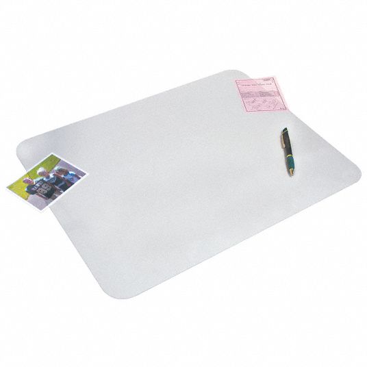 ARTISTIC, Clear, PVC, Desk Pad - 19NU51|AOP6070MS - Grainger