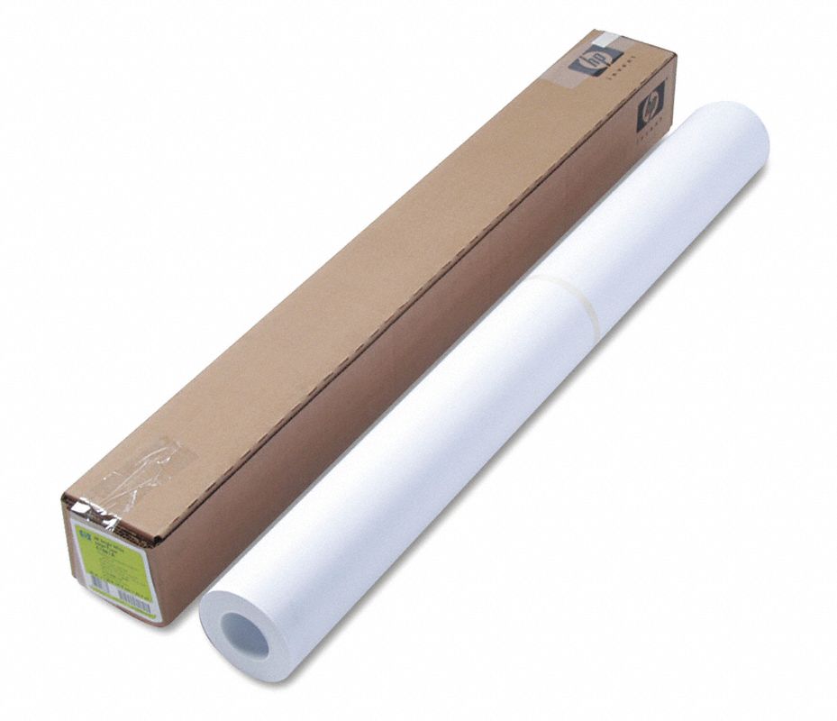 HP Rollos de Papel,Blanco Brillante,24 lb. - Rollos de Papel - 19NX08 ...