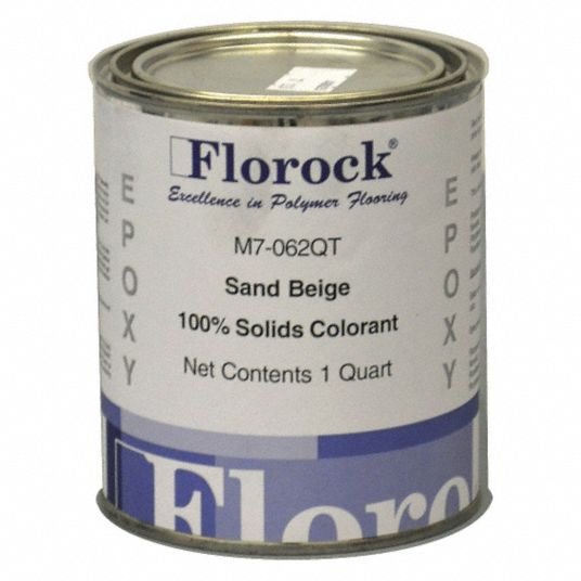 FLOROCK, Sand Beige, 1 qt Container Size, Epoxy Colorant - 19NZ05|M7 ...