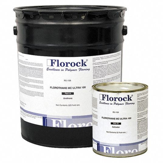 FLOROCK, 4700, Urethane Floor Coatings, Floor Resin MC 100 Kit - 19NZ15 ...