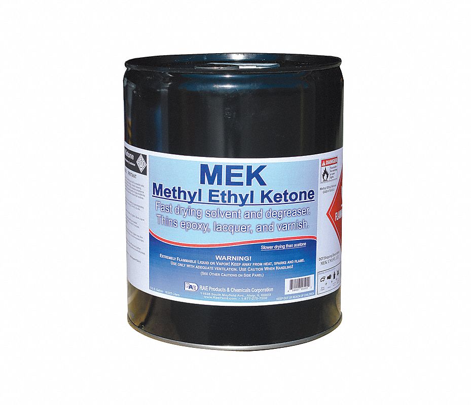 RAE Solvente Reductor de Pintura MEK , 5 gal. - 19NZ67 | S-41CN ...