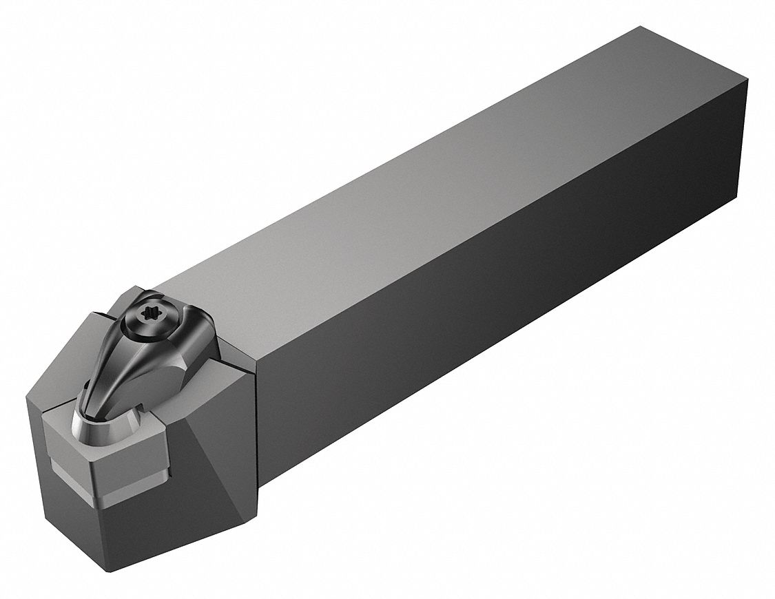 SANDVIK COROMANT, 80° Diamond, 0.750 in Shank Wd, Turning Tool Holder ...