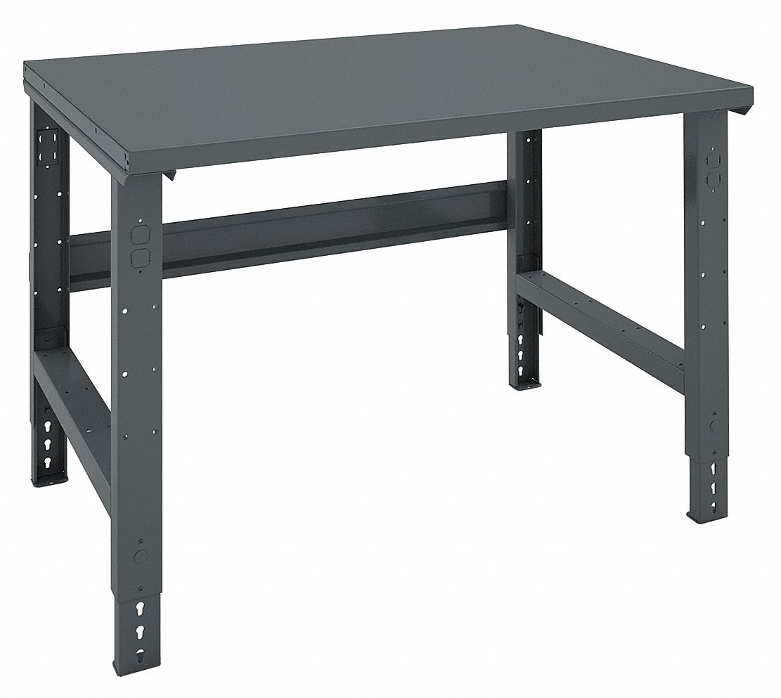 TENNSCO, Adj Ht, Steel, Workbench - 19PA17|WBA-1-3648S - Grainger