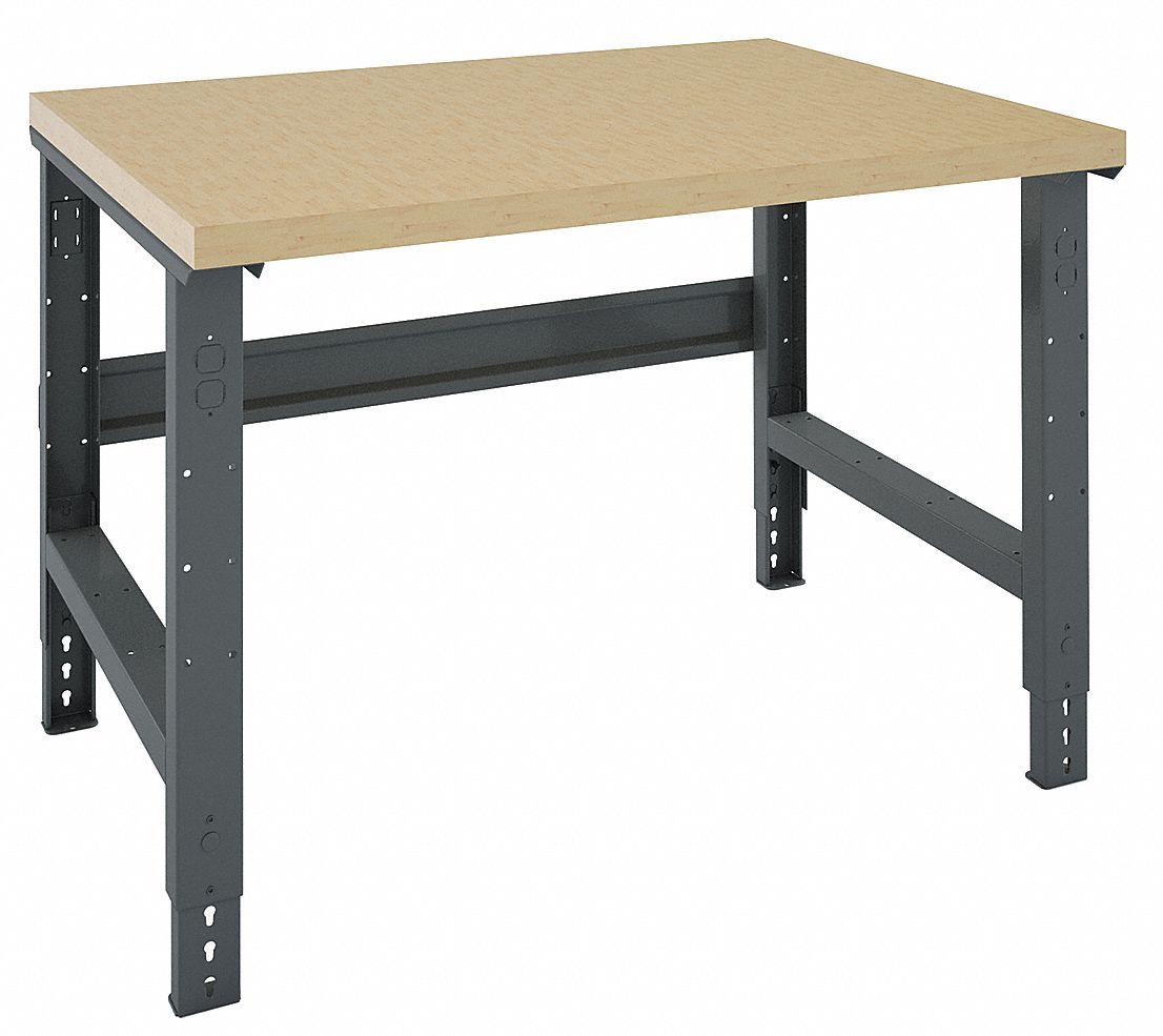 TENNSCO, Adj Ht, Butcher Block, Workbench - 19PA19|WBA-1-3648W - Grainger