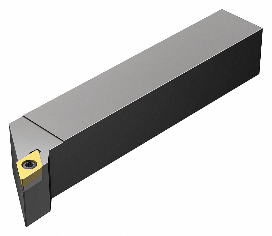 SANDVIK COROMANT, 55° Diamond, 5 in Overall Lg, Turning Tool Holder ...