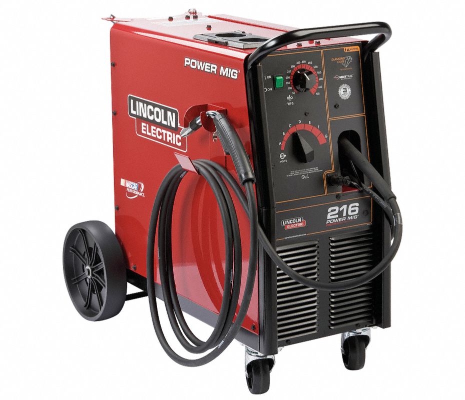 LINCOLN ELECTRIC Soldadora MIG, Power MIG 216, Voltaje de Entrada 208 ...