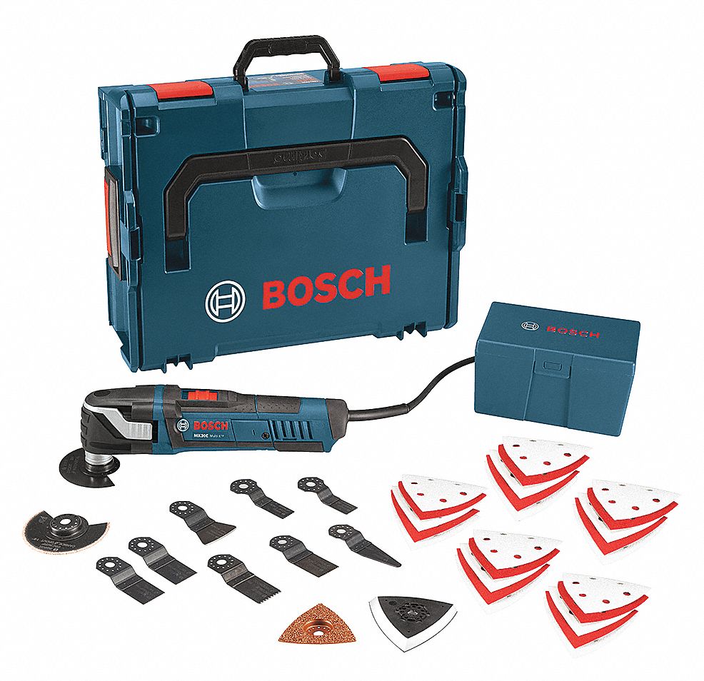BOSCH MULTI-X OSC 37PC 120V L-BOXX 2 - Corded Oscillating Tools ...