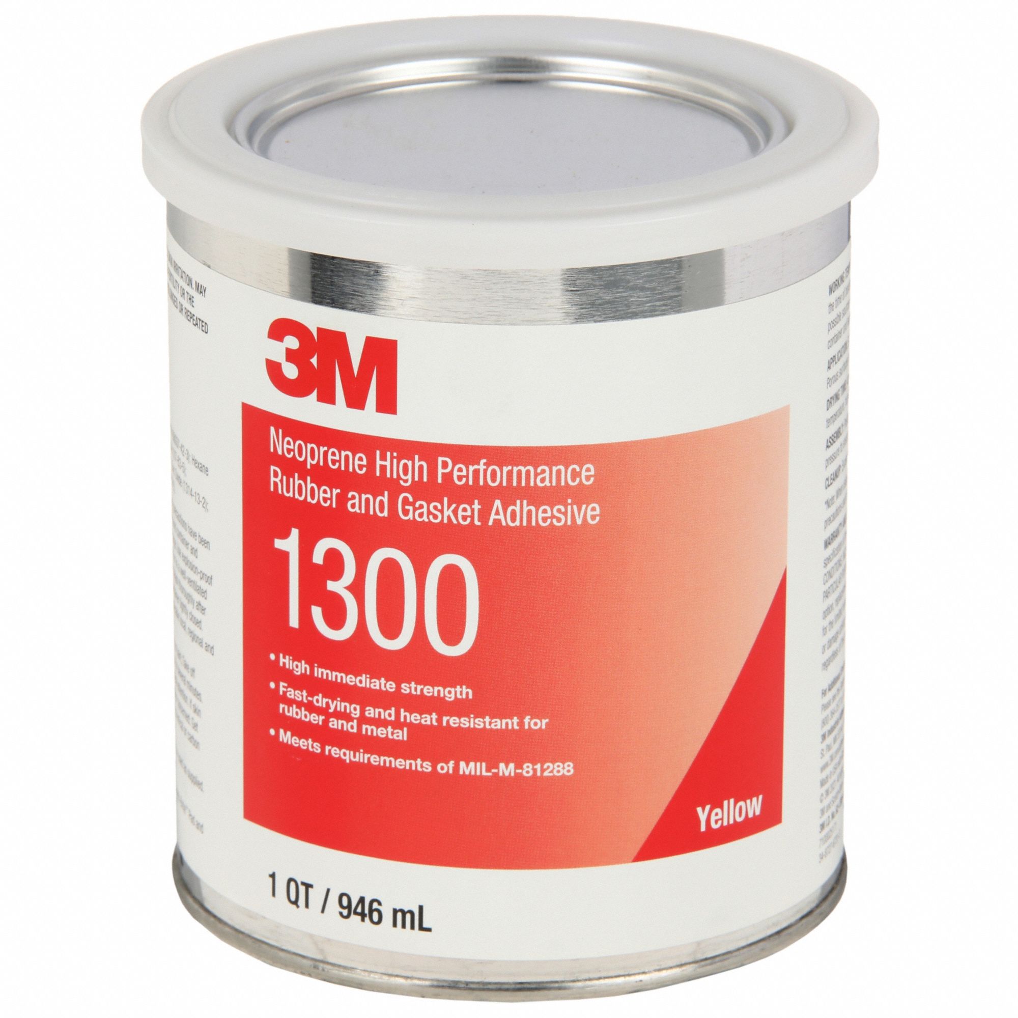 3M, 1300, 32 fl oz, Gasket Adhesive - 19RE78|1300 - Grainger