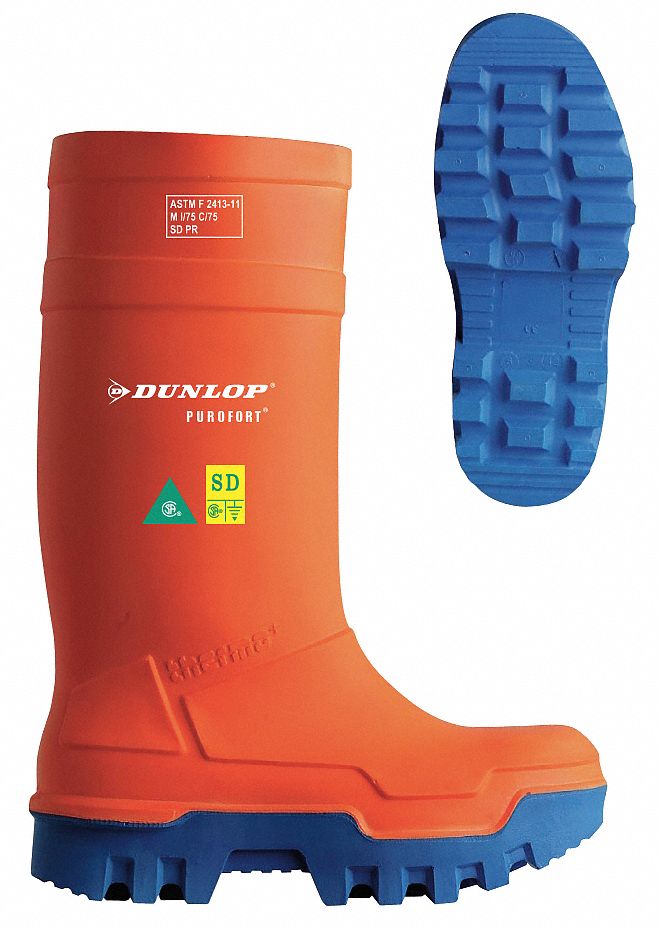 Knee Boots, Men's, 9, Knee, Steel Toe Type, 1 PR - Grainger