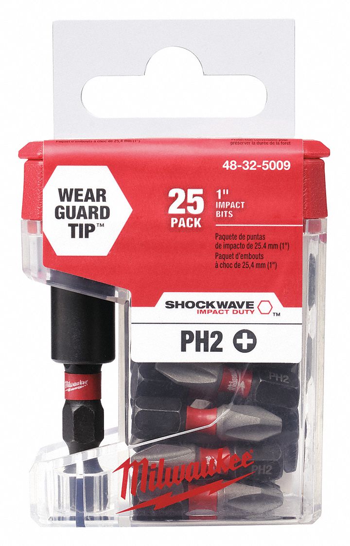 MILWAUKEE, Insert Bit, Imperial, Insert Bit - 19RJ98|48-32-5009 - Grainger