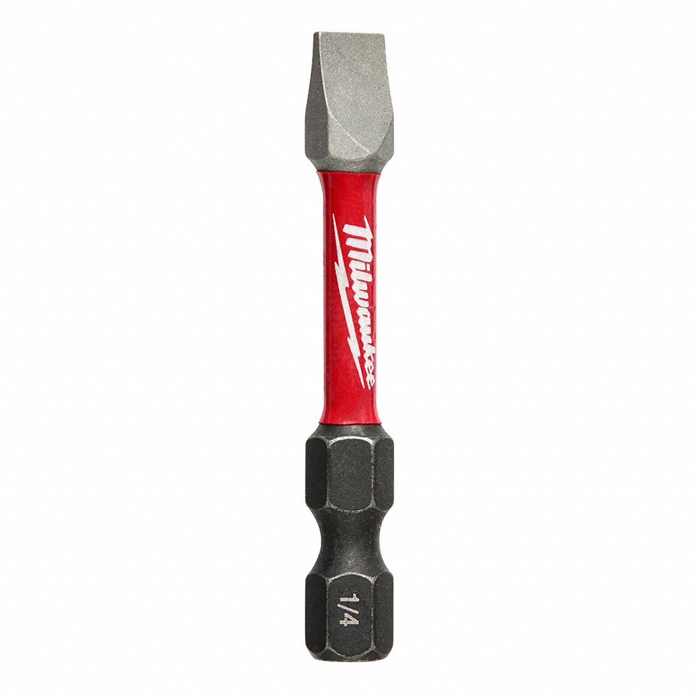 MILWAUKEE, Power Bit, Slotted Head, Power Bit - 19RK15|48-32-4918 ...