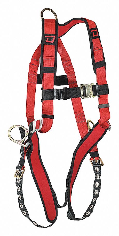 DYNAMIC HARNESS, WORK POSITIONING, TONGUE BUCKLE, 310 LB, UNIVERSAL ...