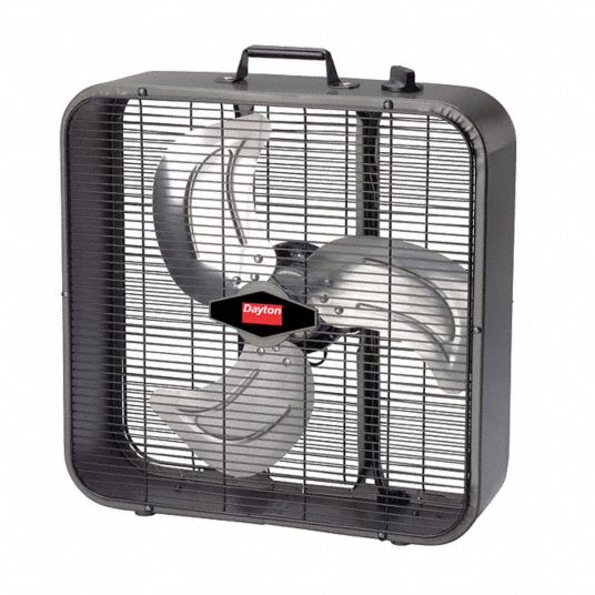 DAYTON Fan, Non-Oscillating, 120V, Number of Speeds 3 - 19RR54|19RR54 ...