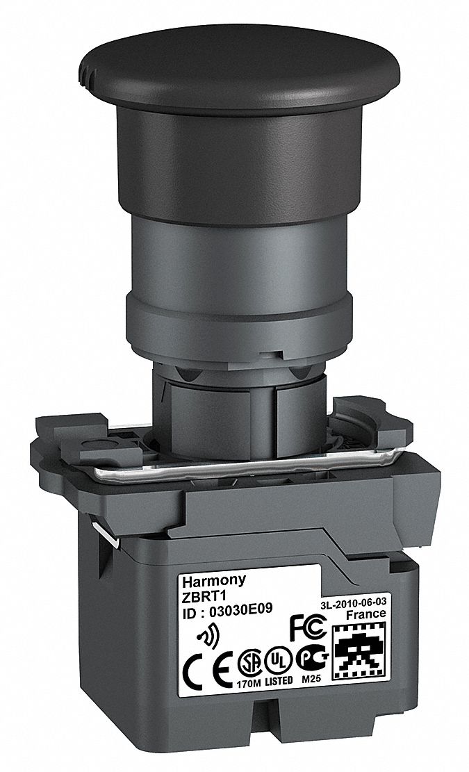 SCHNEIDER ELECTRIC, 22 mm Panel Mounting Size, XB5R, Wireless Push ...