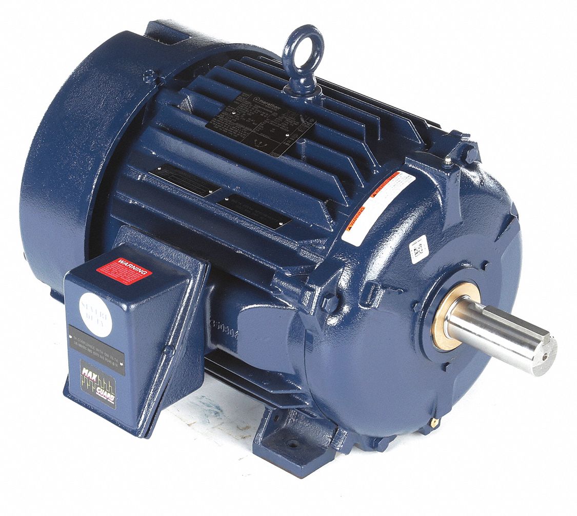 IEEE 841 Motor, 25 HP, 3-Phase, Nameplate RPM 1780, Voltage 575, 284T ...