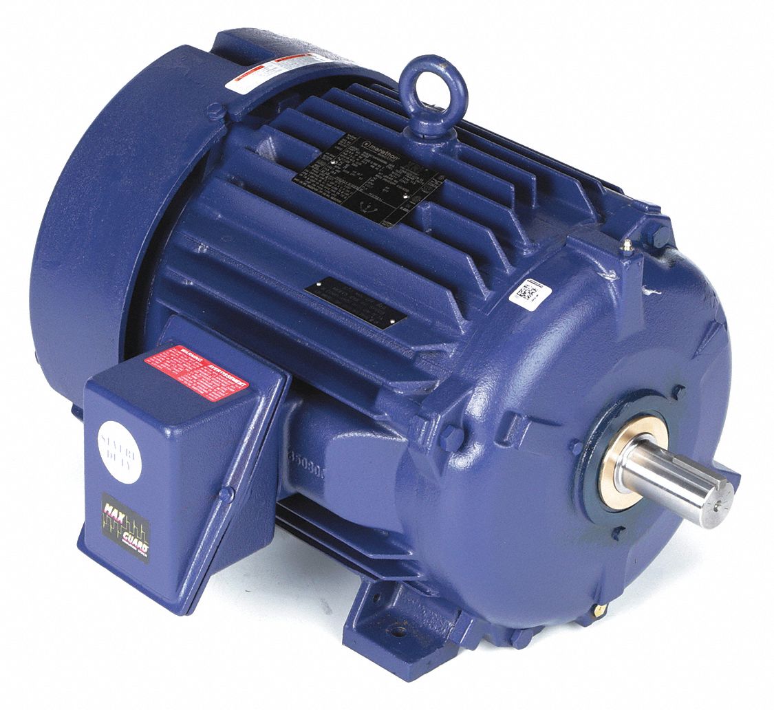 IEEE 841 Motor, 25 HP, 3-Phase, Nameplate RPM 3560, Voltage 460, 284TS ...