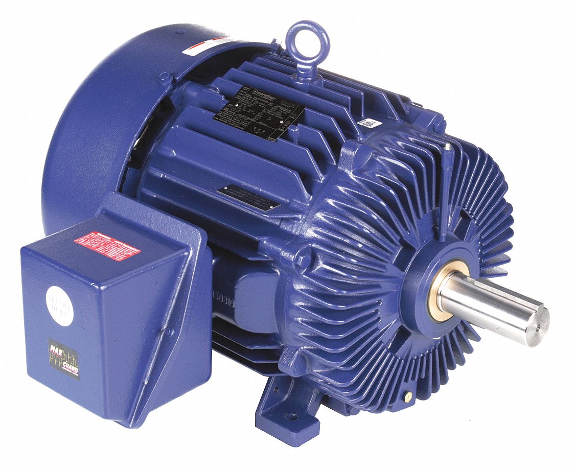 IEEE 841 Motor, 25 HP, 3-Phase, Nameplate RPM 1180, Voltage 230/460 ...