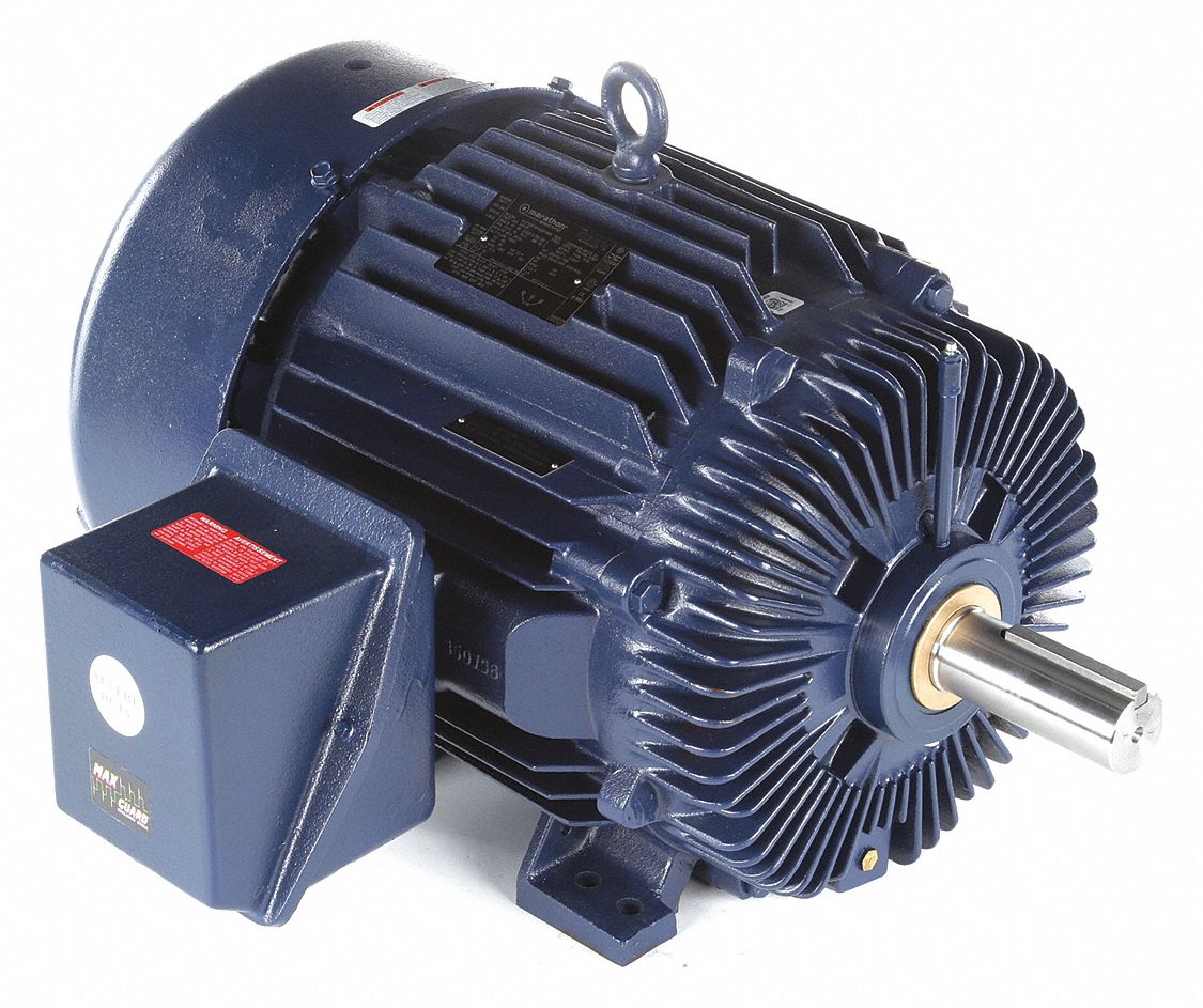 IEEE 841 Motor, 30 HP, 3-Phase, Nameplate RPM 1180, Voltage 230/460 ...