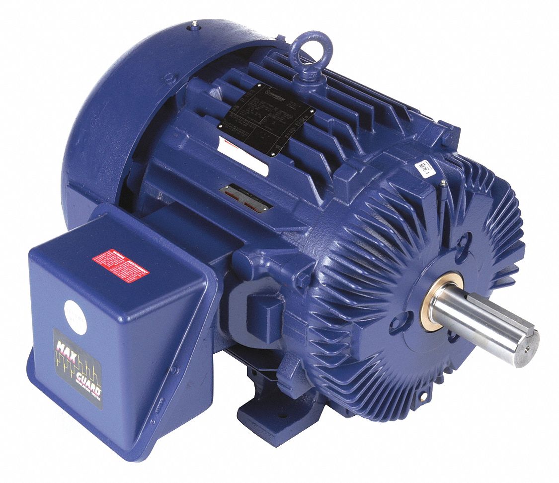 IEEE 841 Motor, 60 HP, 3-Phase, Nameplate RPM 1780, Voltage 460, 364T ...
