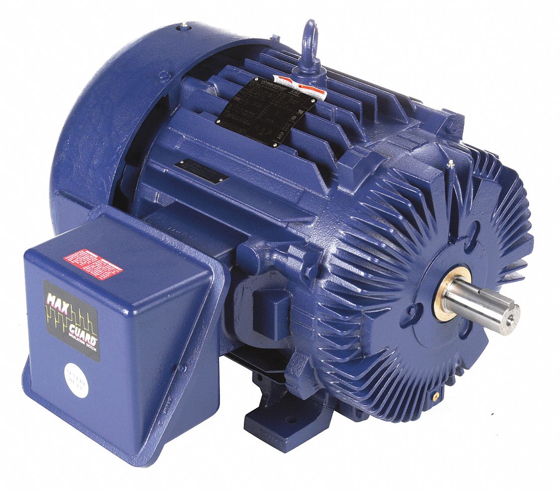 MARATHON MOTORS Motor IEEE 841 60 HP,Trifásico,3555 RPM Nominal,Voltaje ...