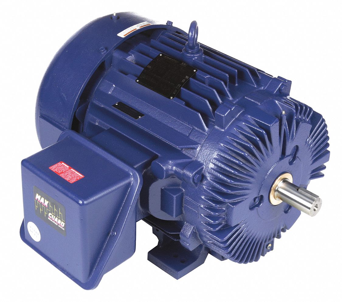 IEEE 841 Motor, 75 HP, 3-Phase, Nameplate RPM 3555, Voltage 460, 365TS ...