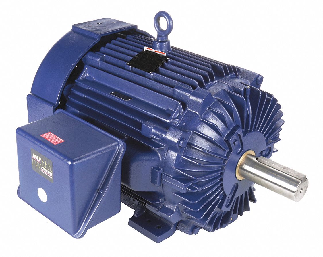 IEEE 841 Motor, 150 HP, 3-Phase, Nameplate RPM 1785, Voltage 460, 445T ...