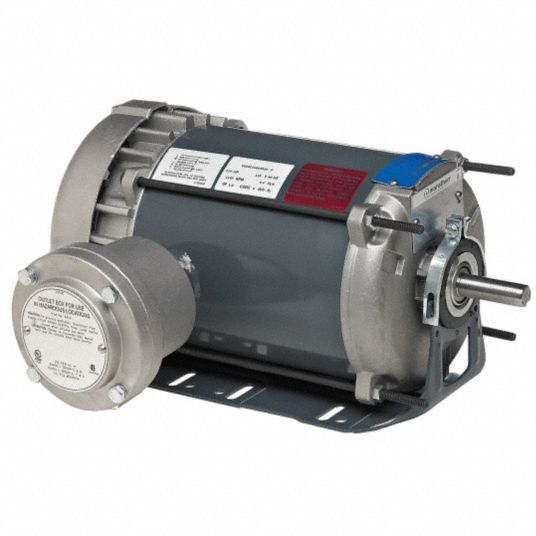 Hazardous Location Motor, 1/4 HP, Hazardous Location Class 1 D / 2 F,G ...