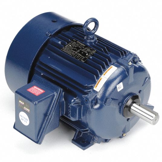 Severe Duty Motor, 15 HP, 3-Phase, Nameplate RPM 3550, Voltage 230/460 ...