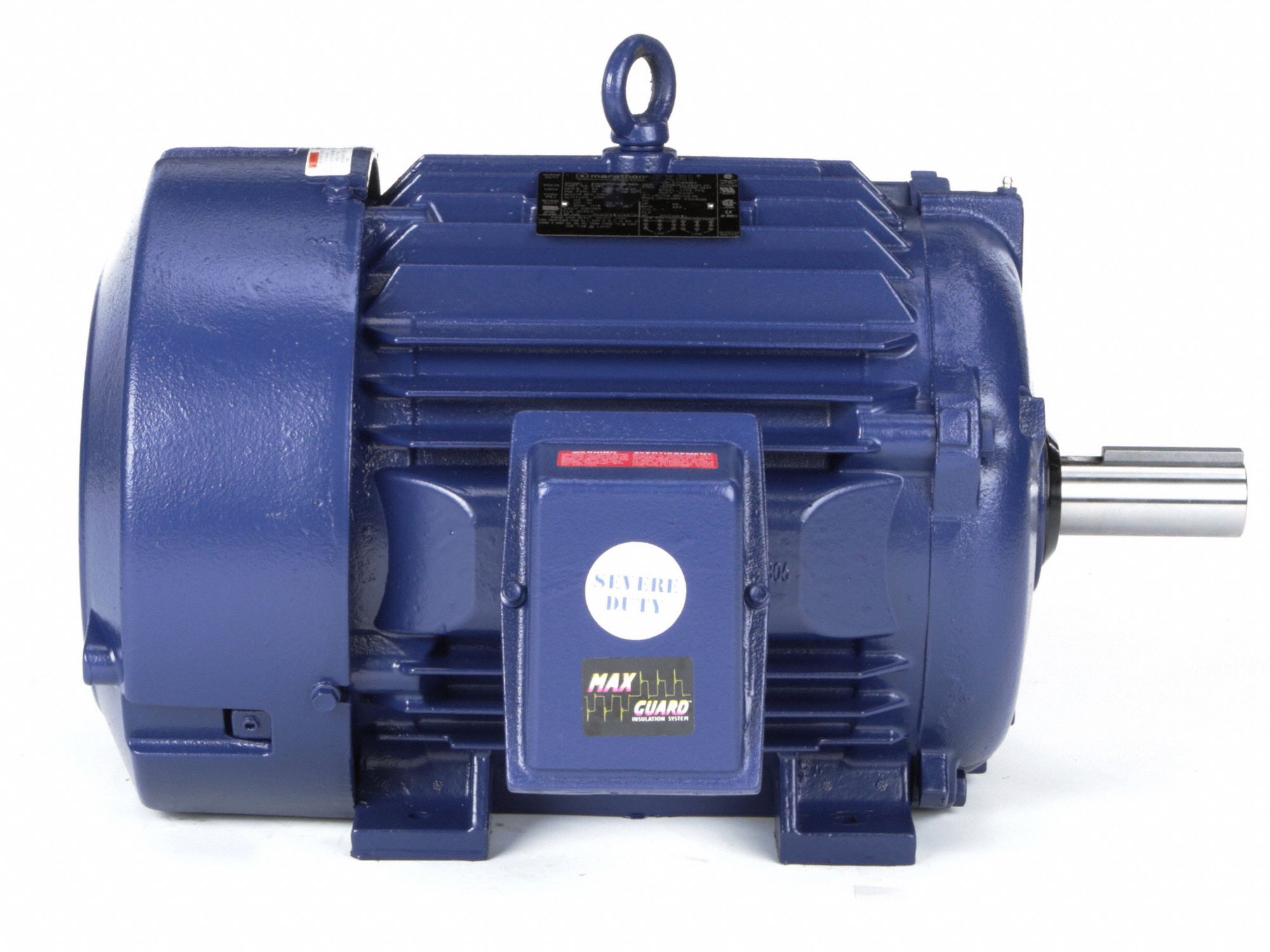 MARATHON MOTORS Severe Duty Motor, 15 HP, 3-Phase, Nameplate RPM 1780 ...