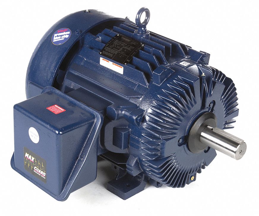 General Purpose Motor, 60 HP, 3-Phase, Nameplate RPM 1780, Voltage 575 ...