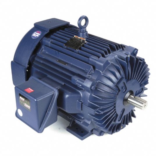 General Purpose Motor, 200 HP, 3-Phase, Nameplate RPM 3575, Voltage 460 ...