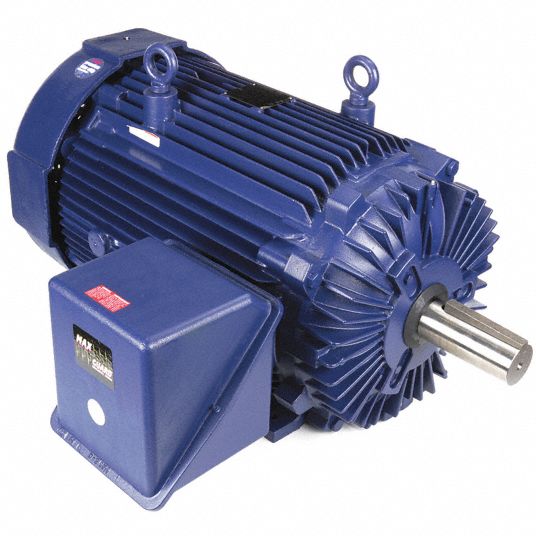 General Purpose Motor, 250 HP, 3-Phase, Nameplate RPM 1785, Voltage 230 ...