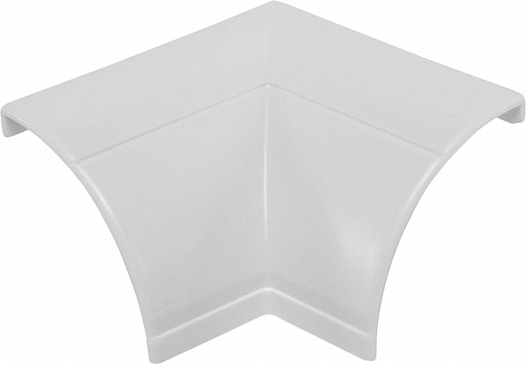 1/4 Round, Plastic, Cable Protector Internal Elbow - 19RZ70|US ...
