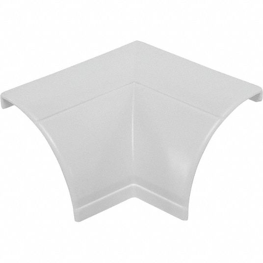 1/4 Round, Plastic, Cable Protector Internal Elbow - 19RZ70|US ...