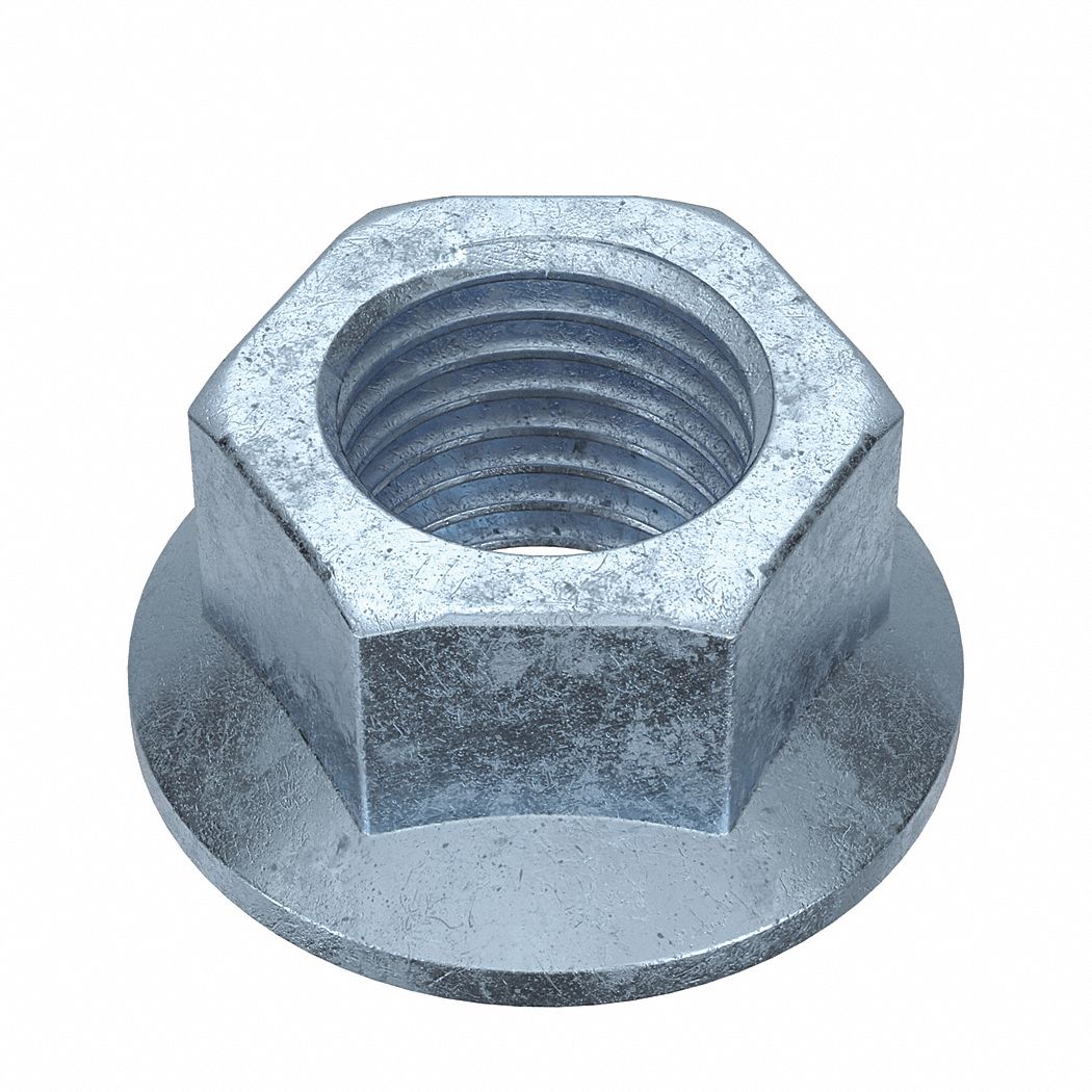 3/4"-10 Thread Size, Zinc-Plated, Una Drive Nut - 19T354|NT9519PB ...