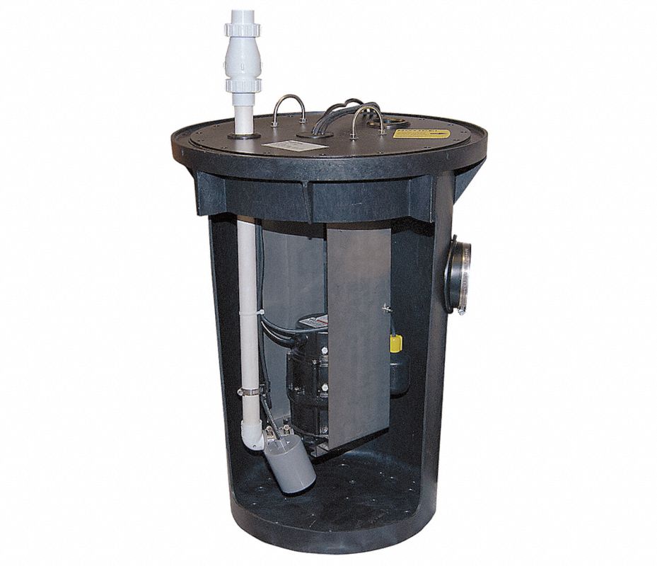 ZOELLER Sistema de Bomba Trituradora,1/2 HP - 19T429 | 915-0005 ...