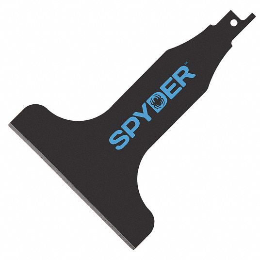 SPYDER, Reciprocating Saw Compatible, Steel, Scraper Blade - 19TC01|108 ...