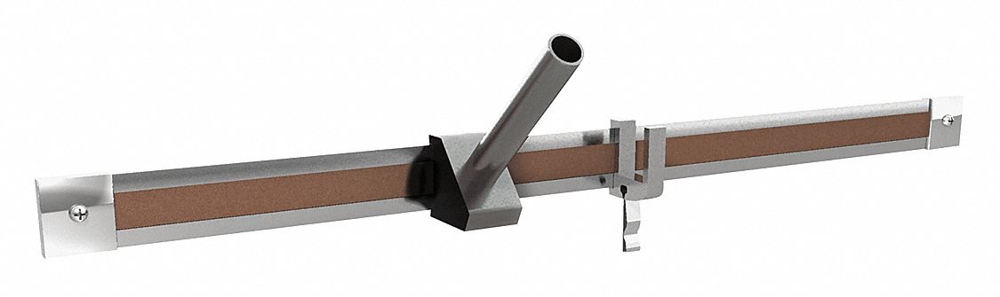 GHENT, Cork Board, 1 in Overall Ht, Map Rail - 48GD44|MR6-6 - Grainger