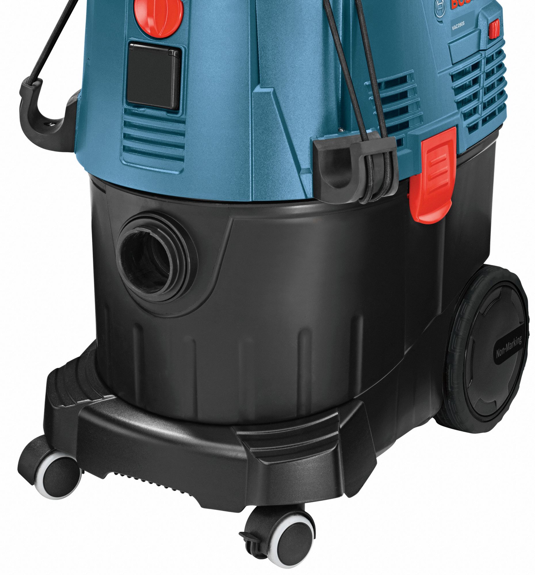 BOSCH Dust Extractor: HEPA, Dry/Wet, 9 gal Tank, 150 cfm Air Flow, 115V ...