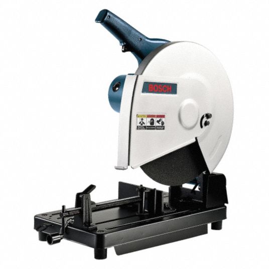 BOSCH, 14 in Blade Dia., 3,100 RPM Max. Blade Speed, Cut-Off Machine ...